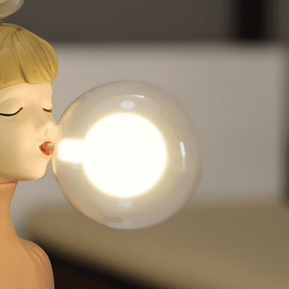Bubble Girls Lamp Replacement Glass Shade Accessory