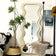 Zoe Velvet Mirror — Wavy Full-Body Wall Mirror